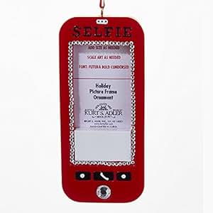 Amazon.com: "Selfie" Smart Phone Border Picture Frame Ornament: Home ...