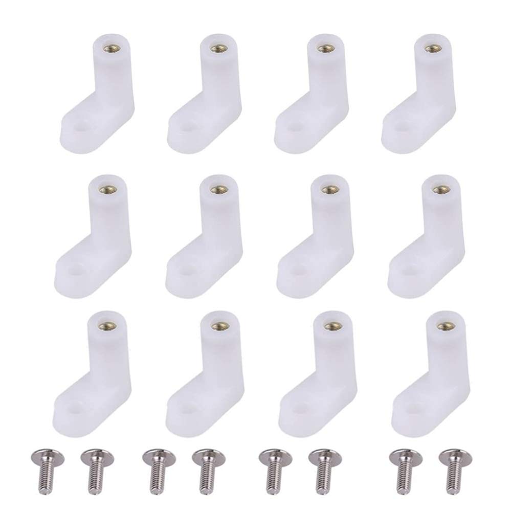 Hilitand 100pcs L Type Mounting Feet, 2cm L Type PCB Mounting Feet with ...