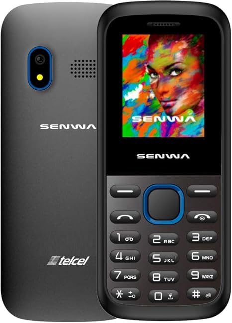 Senwa S319 Smartphone Street 1.77", 30 GB, color Negro/Azul. Telcel ...