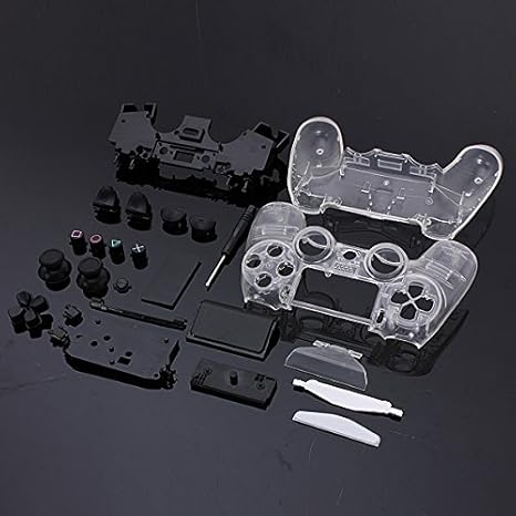 Controller Shell Full Housing for PS4 Playstation 4 Dualshock: Amazon ...