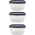 Amazon.com: Utensilux Bundle Food Storage Containers 5 Cup Food Storage ...