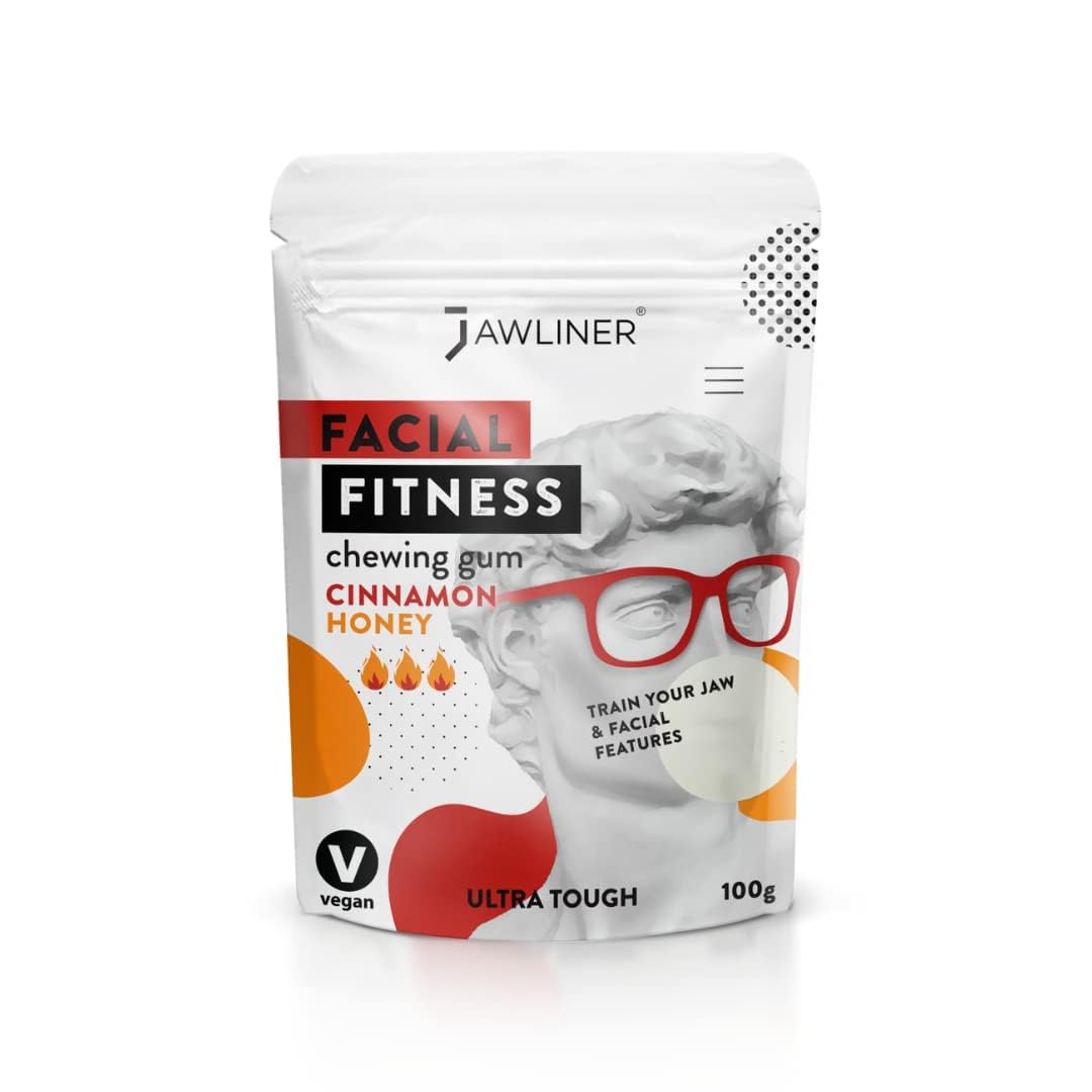 Mua JAWLINER Fitness Chewing Gum - Jawline Chewing Gum - Hard Chewing ...