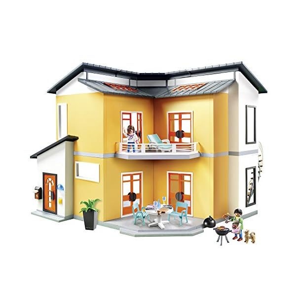 PLAYMOBIL City Life Casa Moderna, con Efectos de Luces y Sonido, a ...