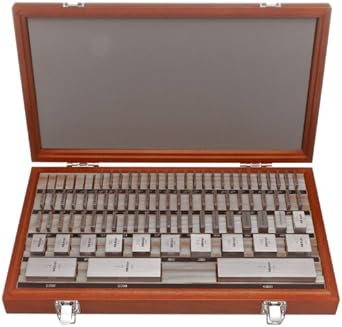 Mitutoyo Steel Square Gage Block Set, ASME Grade 0, Inch: Amazon.com ...