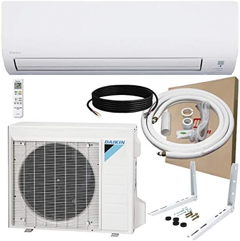 DAIKIN 18,000 BTU 18.5 SEER Wall-Mounted Ductless Mini-Split A/C Heat ...