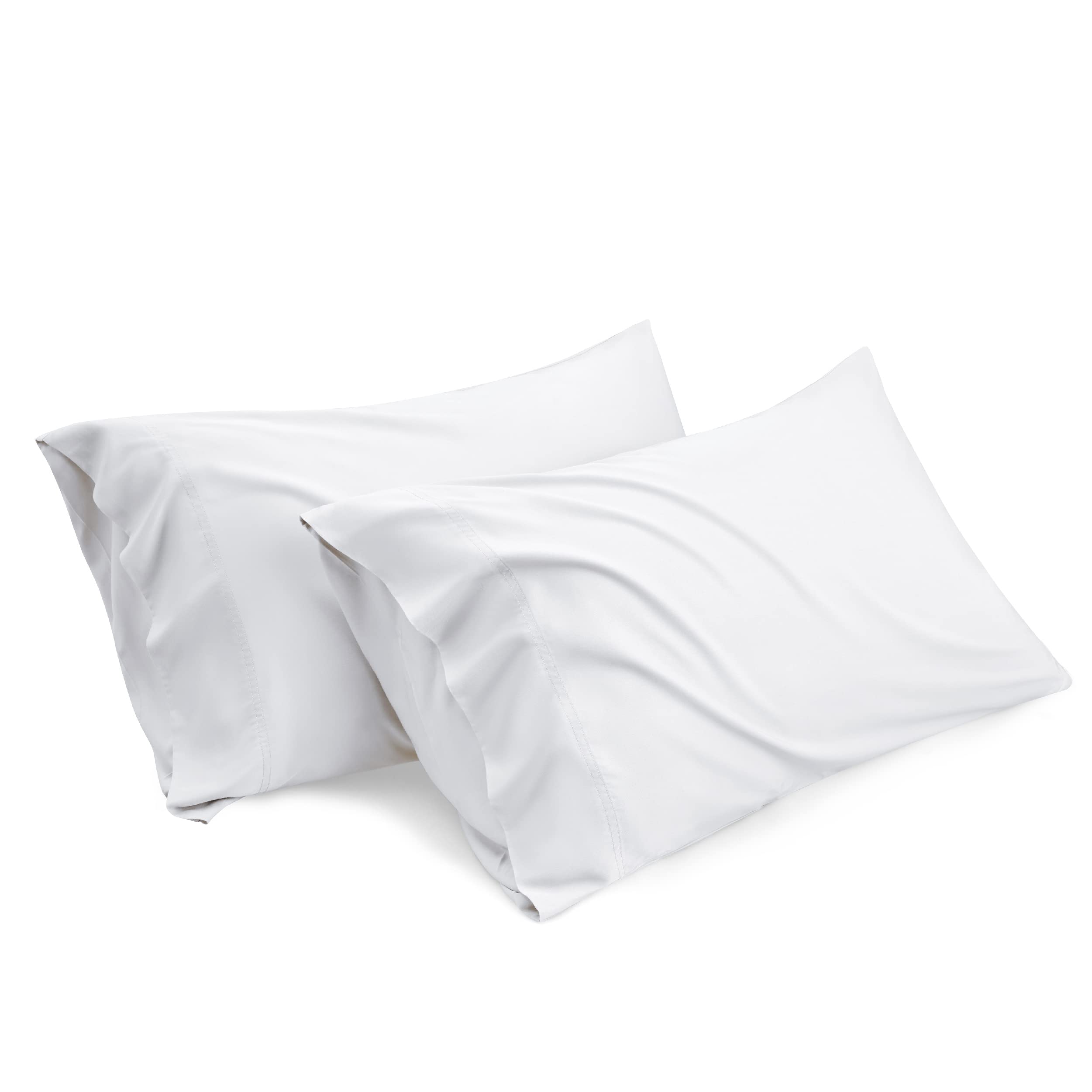 Bedsure Cooling Pillow Cases Queen Size Set of 2, Rayon Derived from ...