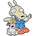 Amazon.com: Rocko's Cartoon Modern Life Rocko and Spunky 1 Inch Tall ...