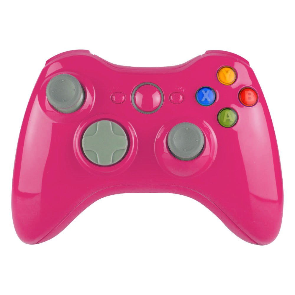 Amazon.com: Wireless Controller Shell for Xbox 360 - Matte Pink: Video ...