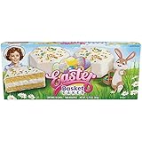 Amazon.com: Little Debbie White Easter Basket Cakes, 10 Cakes Per Box ...