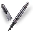 Amazon.com : Natami Vacuum Filling Fountain Pen,Titanium & Acrylic ...