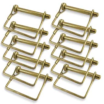 PTO Square Shaft Locking Pin 5/16" x 2-1/4" (Pack of 10): Amazon.com ...