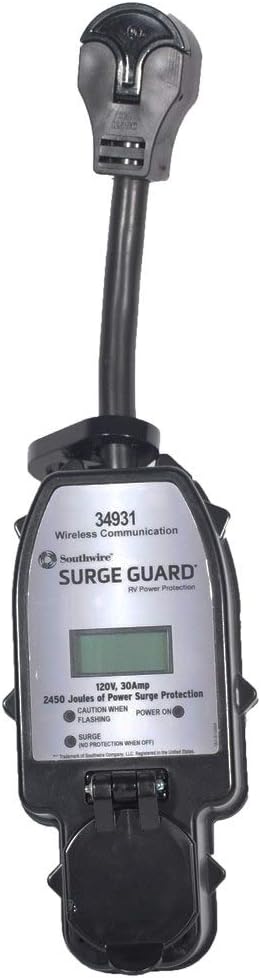Southwire Surge Guard Portable 30-Amp 120-Volt Wireless Communication ...