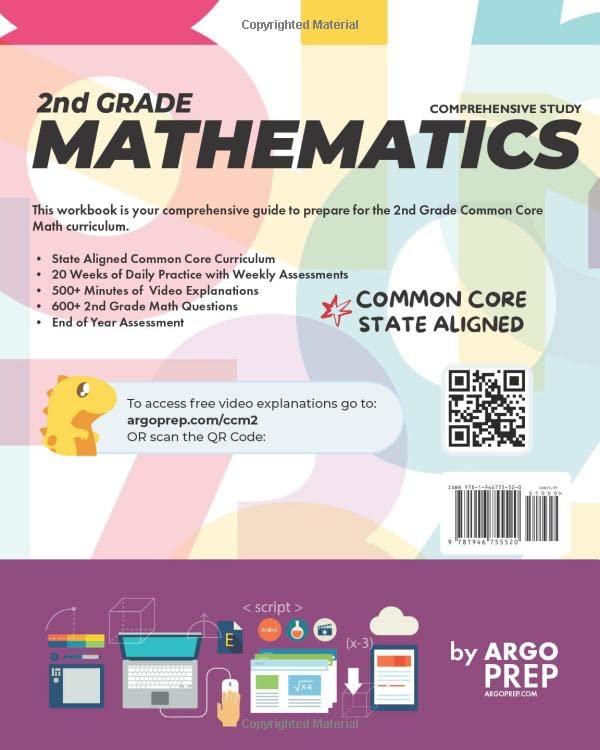 2nd Grade Common Core Math: Daily Practice Workbook - Part I: Multiple ...