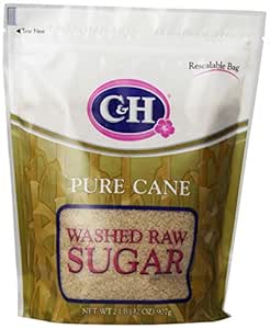 Amazon.com : C&H Sugar Pure Cane Washed Raw, 32 oz : Grocery & Gourmet Food