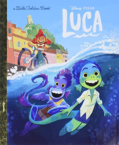 Disney/Pixar Luca Little Golden Book (Disney/Pixar Luca): Golden Books ...