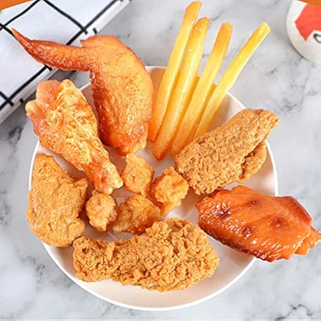 Mua Kids Kitchen Play Food Set,Fake Fried Chicken Legs,Simulated ...