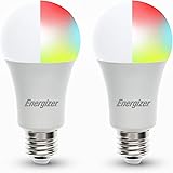 Energizer Connect Smart A19 LED White & Multi-Color RGB Light Bulb with ...