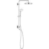 GROHE 27867001 Retro-Fit Euphoria 25 Inch Shower System, 2.5 GPM ...