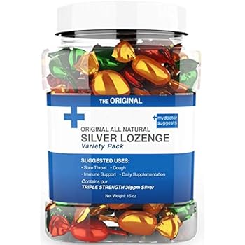 Amazon.com: Lozenges Original All Natural Silver Lozenges - Variety ...