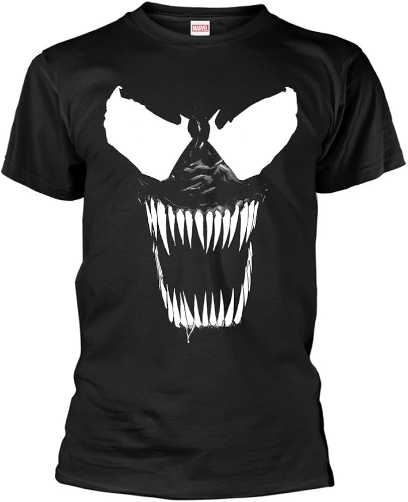Marvel Venom Bare Teeth Oficial Camiseta para Hombre: Amazon.es: Ropa y ...