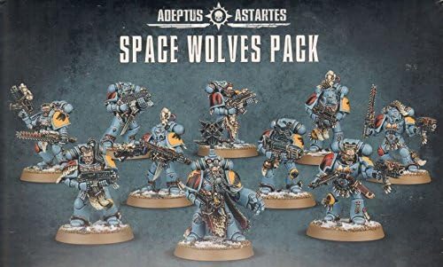 Space Wolves Pack (Grey Hunters/Blood Claws/Wolf Guard) Plastic Box ...