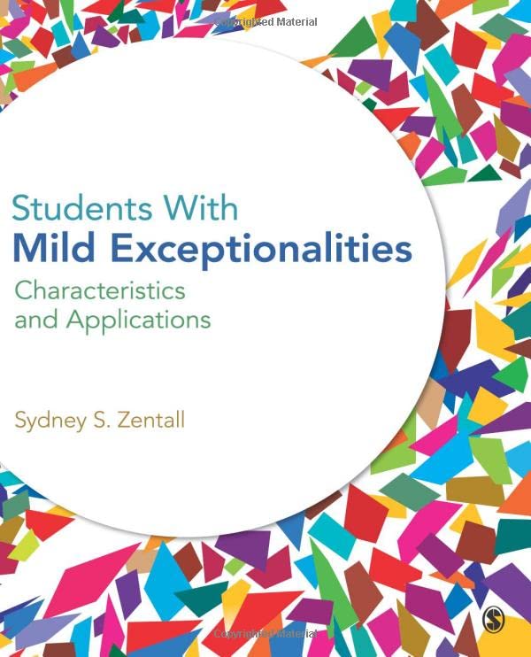 Students With Mild Exceptionalities: Characteristics and Applications ...