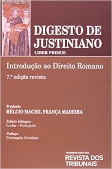 Digesto de Justiniano. Introdução do Direito Romano Teoria Geral de ...