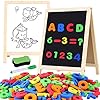 GINMIC Magnetic Letters and Numbers with Easel for Kids/Toddlers ...