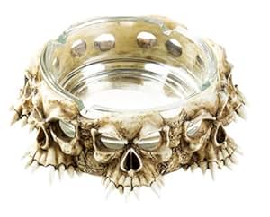 Amazon.com: Demon Skull Ashtray - Collectible Skeleton Sculpture Ash ...