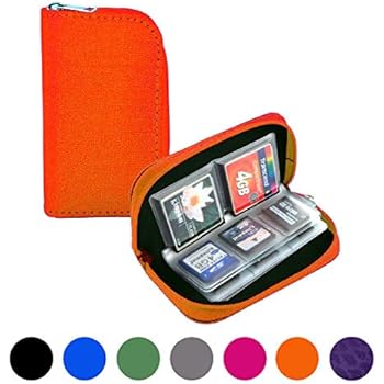 Amazon.com: 22 Slots Case Pouch Holder for Memory Card Sd Card.Memory ...
