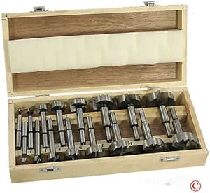 Forstner Drill Bit Set Woodworking Hole Saw Forstner Set 16 pc ...