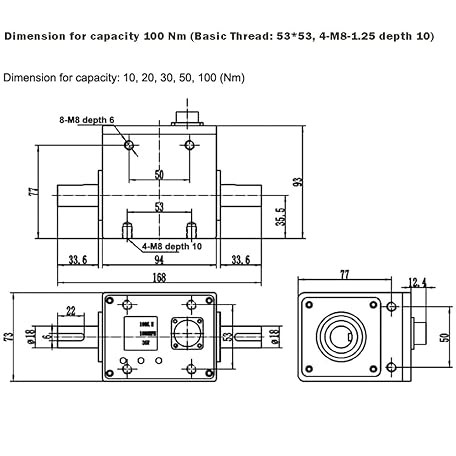 Mua ATO Dynamic Torque Sensor with LCD Display, 100 Nm, 4-20mA Output Signal, Digital Rotary ...