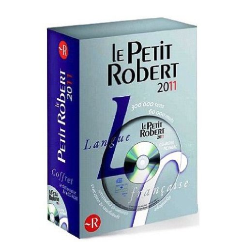 Amazon.com: Petit Robert CD ROM 2011 edition (French Edition) (PR1 ...