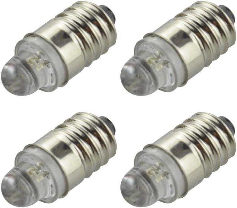 Amazon.co.jp： Ruiandsion E10 LED電球 DC 3V 12V 0.1W 6000K ホワイトまたは3000K ...