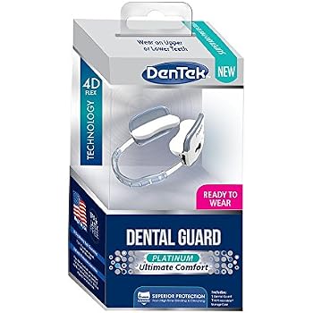 DenTek Comfort-Fit Dental Guard Kit | For Nighttime Teeth Grinding | 2 ...