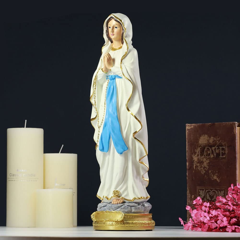 Mua 8.7" H Virgin Mary Statue, Catholic Gift Blessed Mother Statues ...