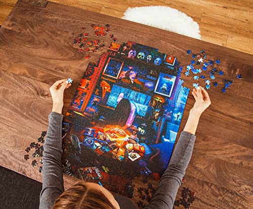House of Horrors and Scary Movies 1000 Piece Jigsaw Puzzle by Rachid ...