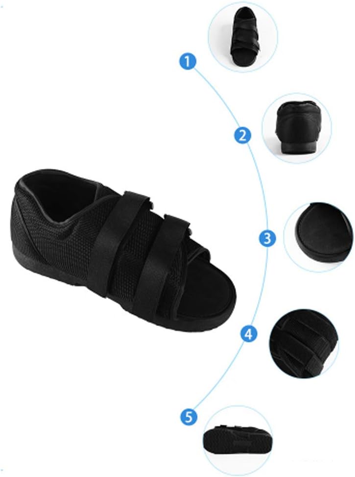 Medical Grade Post-Operation Heel Weight Bearing Shoe Surgery Open Toe ...