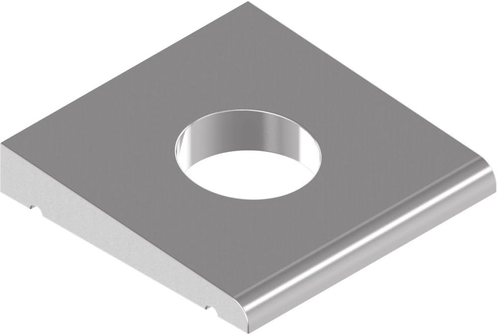 50 Stück Vierkant-Keilscheiben DIN 434 - Edelstahl A2 f.U-Träger - 9 f ...