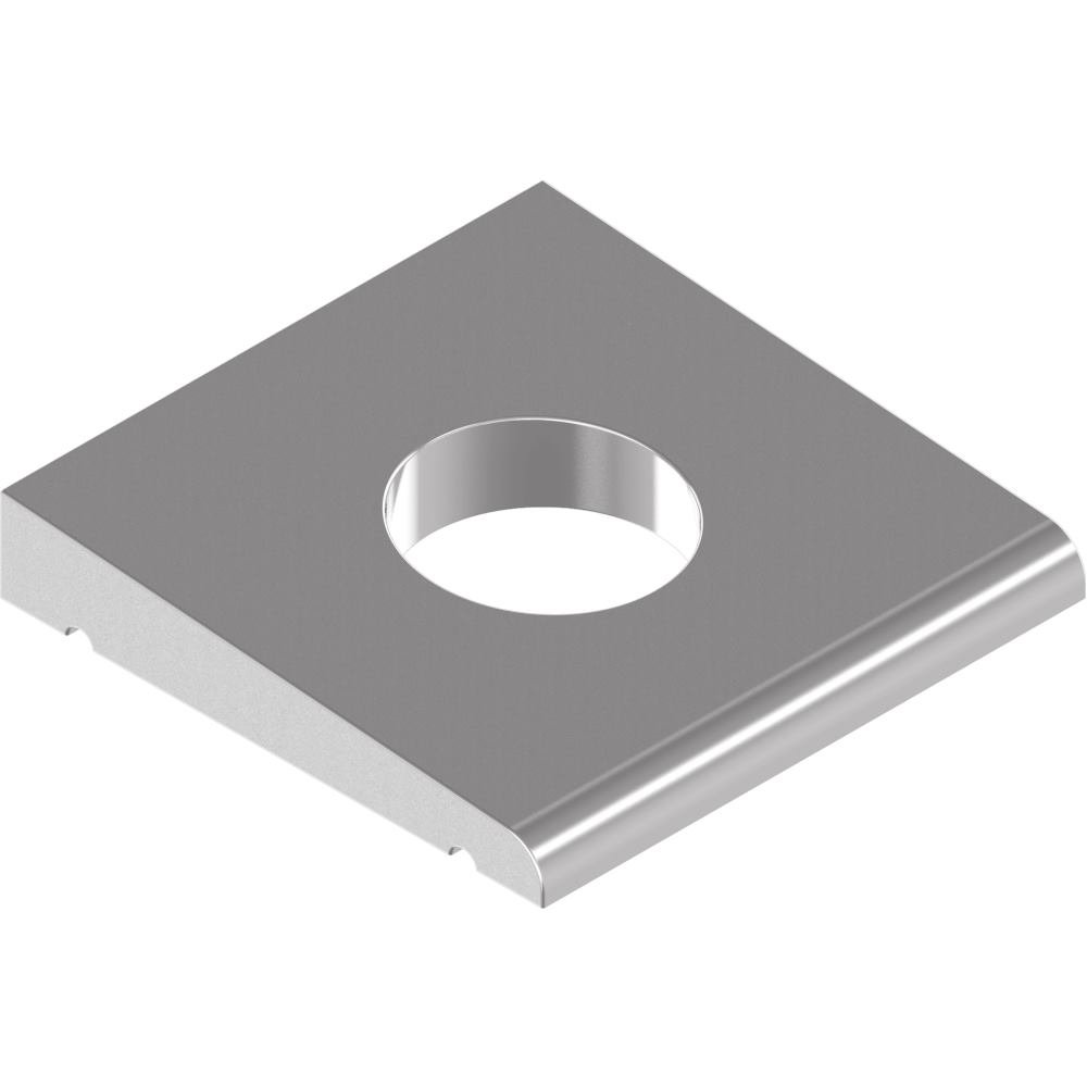 25 Stück Vierkant-Keilscheiben DIN 434 - Edelstahl A2 f.U-Träger - 13,5 ...