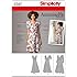 Amazon.com: Simplicity Sewing Pattern 2947 Plus Size Dresses, FF (18W ...