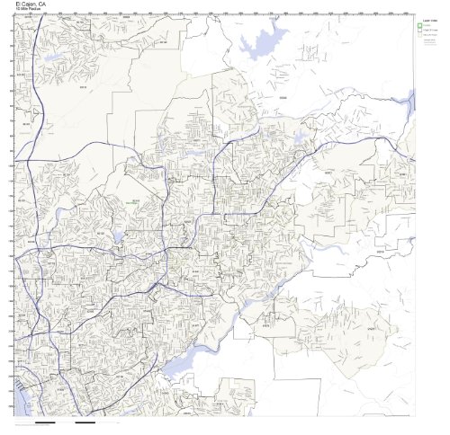 El Cajon Zip Code Map - Map