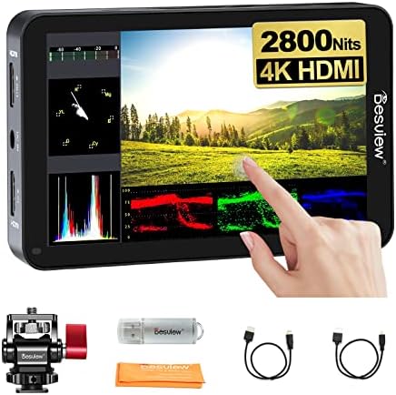 Desview R6 Camera Field Monitor, 5.5inch Touch Screen Field Monitor ...