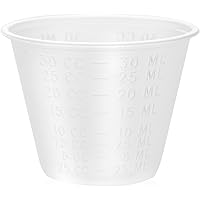 Amazon.com: Dealmed Medicine Cups – 100 Medicine Measuring Cups ...