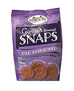 Sprouts Old Fashioned Fruit Flavored Snaps Cookie 14oz (Ginger Snaps ...