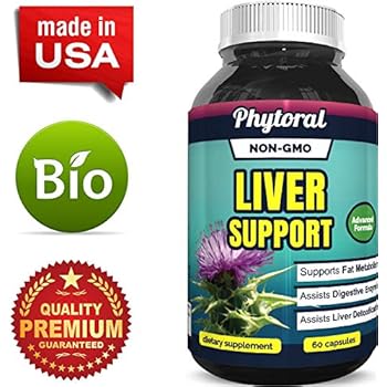 Amazon.com: LIPOCHOL Liver Cleanser 30-Day Detox Milk Thistle Silymarin ...