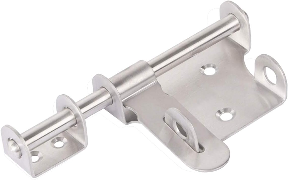 Sliding Bolt Gate Latch,Stainless Steel Latch Bolt Door Latch Lock ...