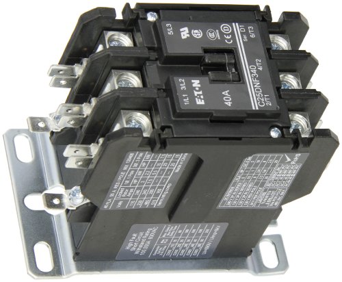Eaton C25DNF340T Definite Purpose Contactor, 50mm, 3 Poles, Box Lugs ...