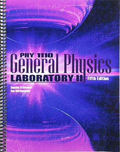 Amazon.com: General Physics Laboratory Experiments: 9781524995768 ...