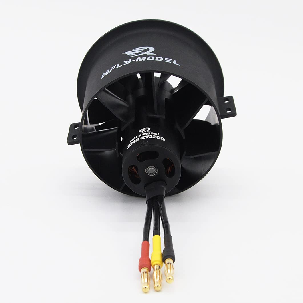 Mua XFLY-MODEL 80mm 12 Blades EDF Ducted Fan with 6S Brushless Inrunner ...